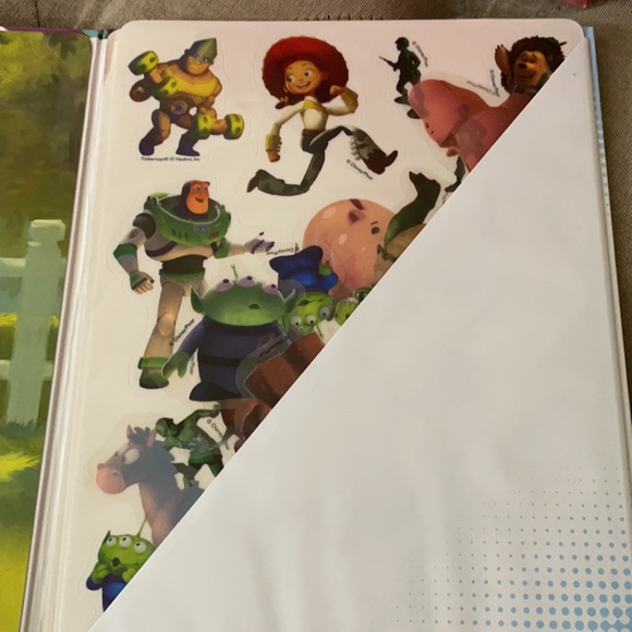 Disney | Toys | Disney Pixar Toy Story Vinyl Sticker Storybook | Poshmark